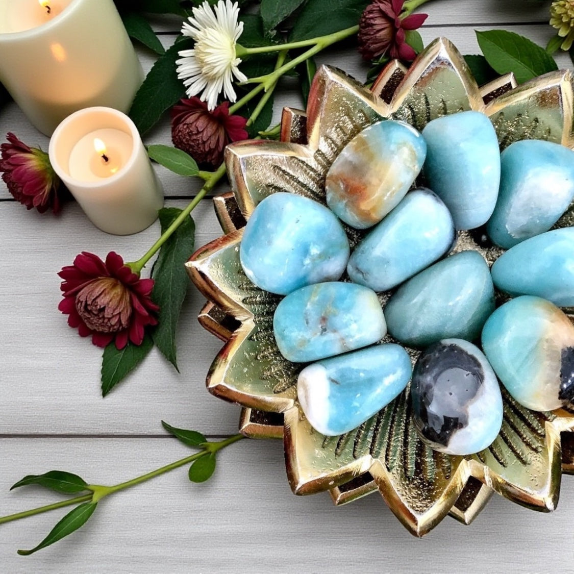 Amazonite Tumbled Stones Australia | Shop Online – Vyne Crystals